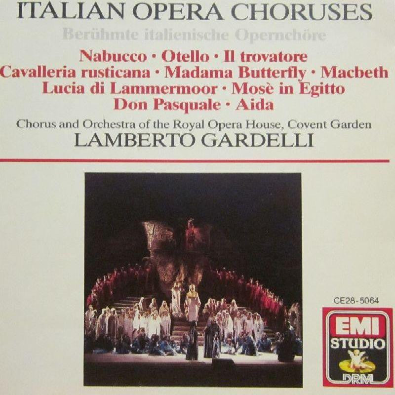 Various Opera-Italian Opera Choruses-EMI-CD Album – Shakedownrecords